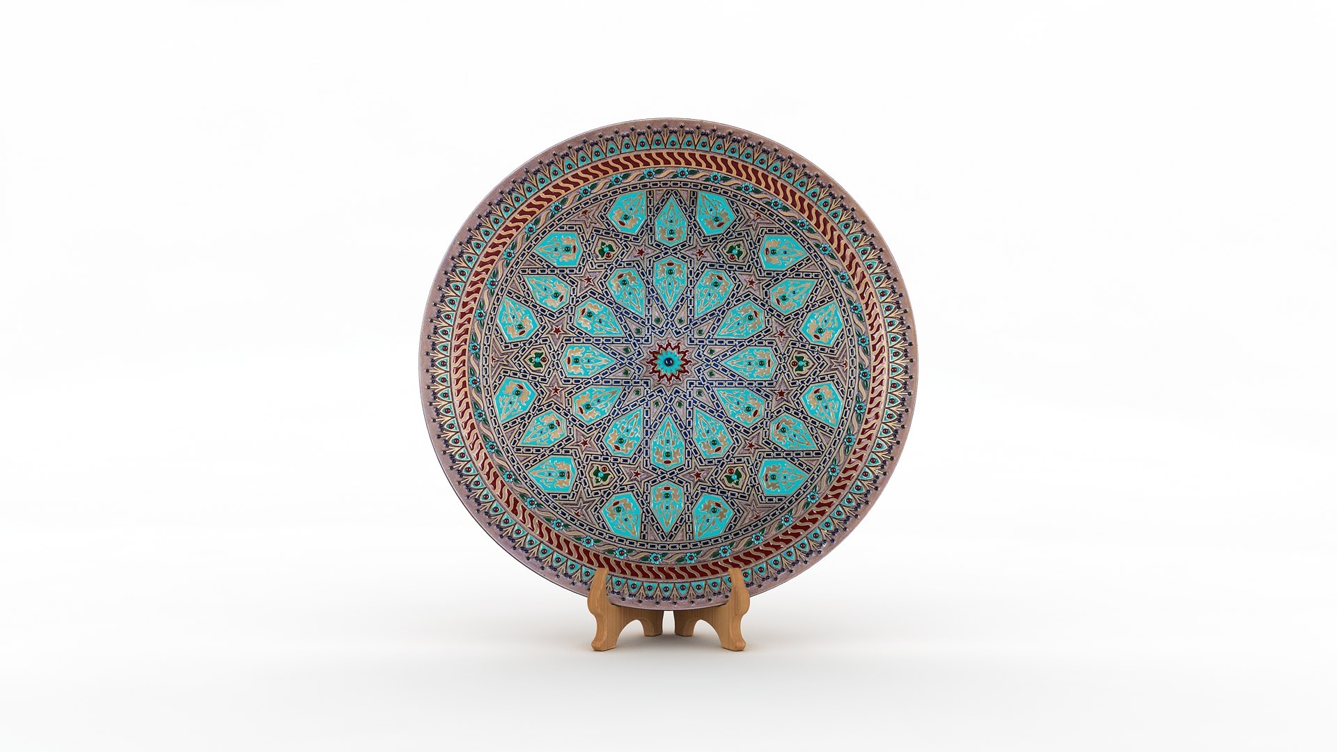 3D Traditional Hand Plates Model - TurboSquid 1587314