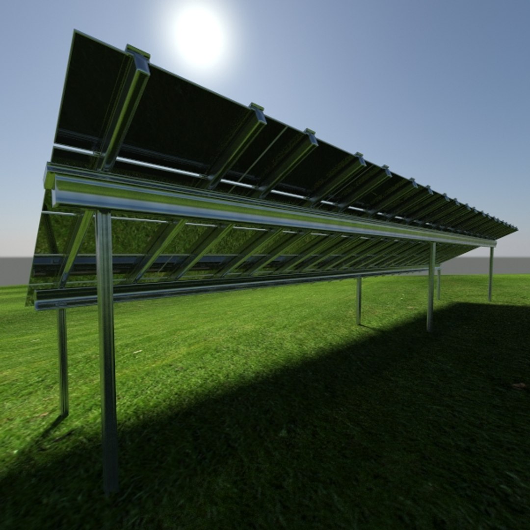Solar Panel 3d Model