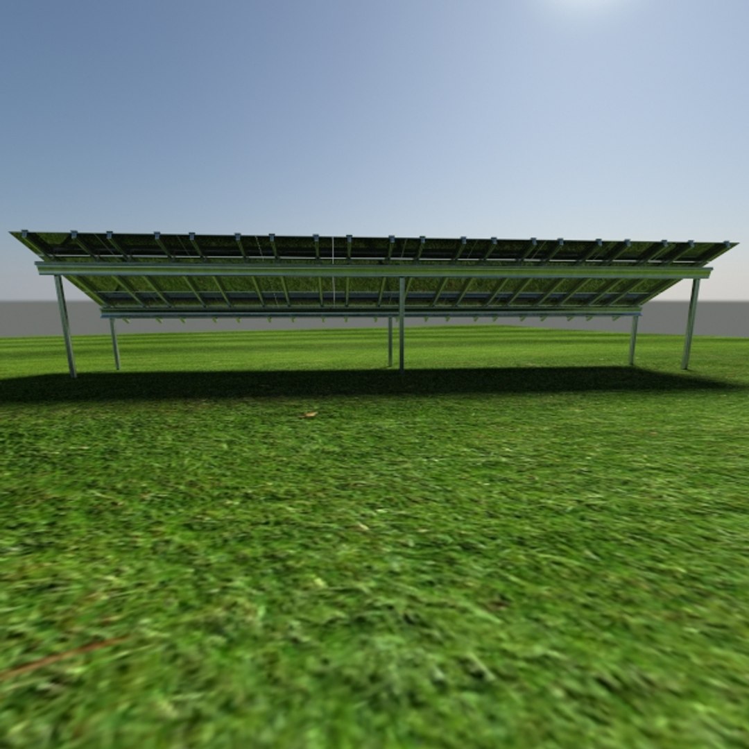 Solar Panel 3d Model