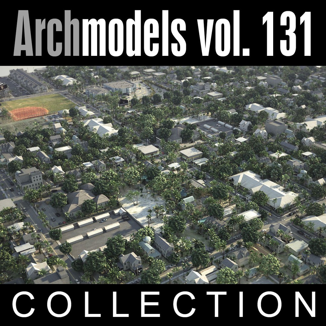 3d archmodels vol 131 city