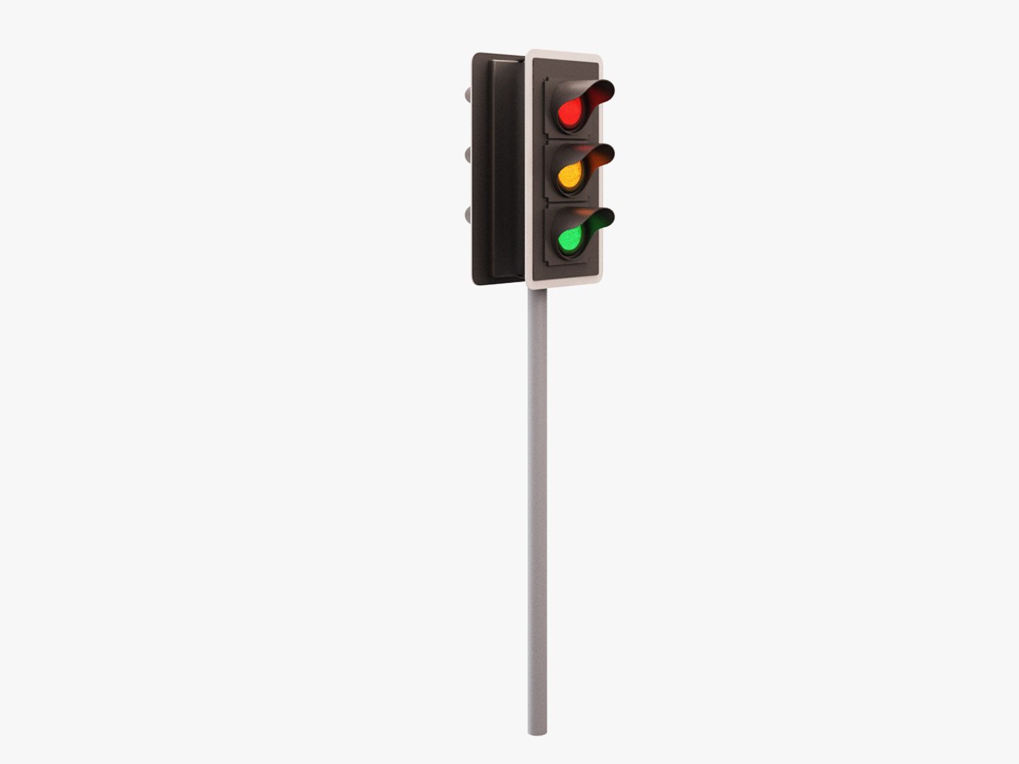3d Traffic Lights Model