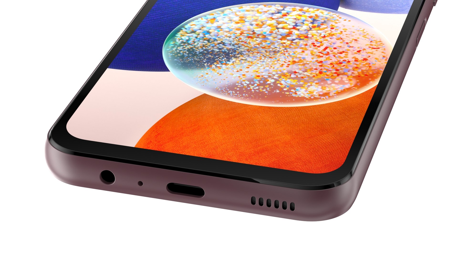 3D Samsung Galaxy A14 Dark Red Model - TurboSquid 2101174