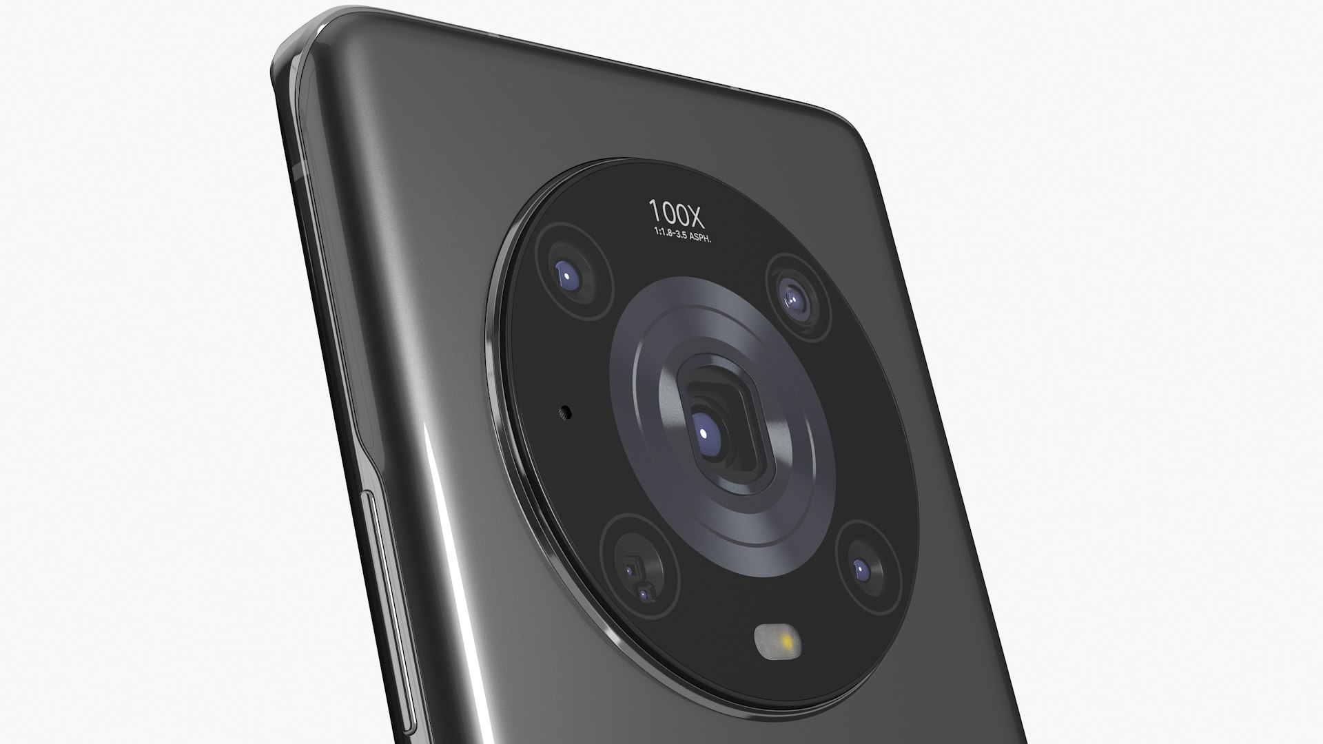 3D Model Honor Magic 4 Pro Black - TurboSquid 1911844