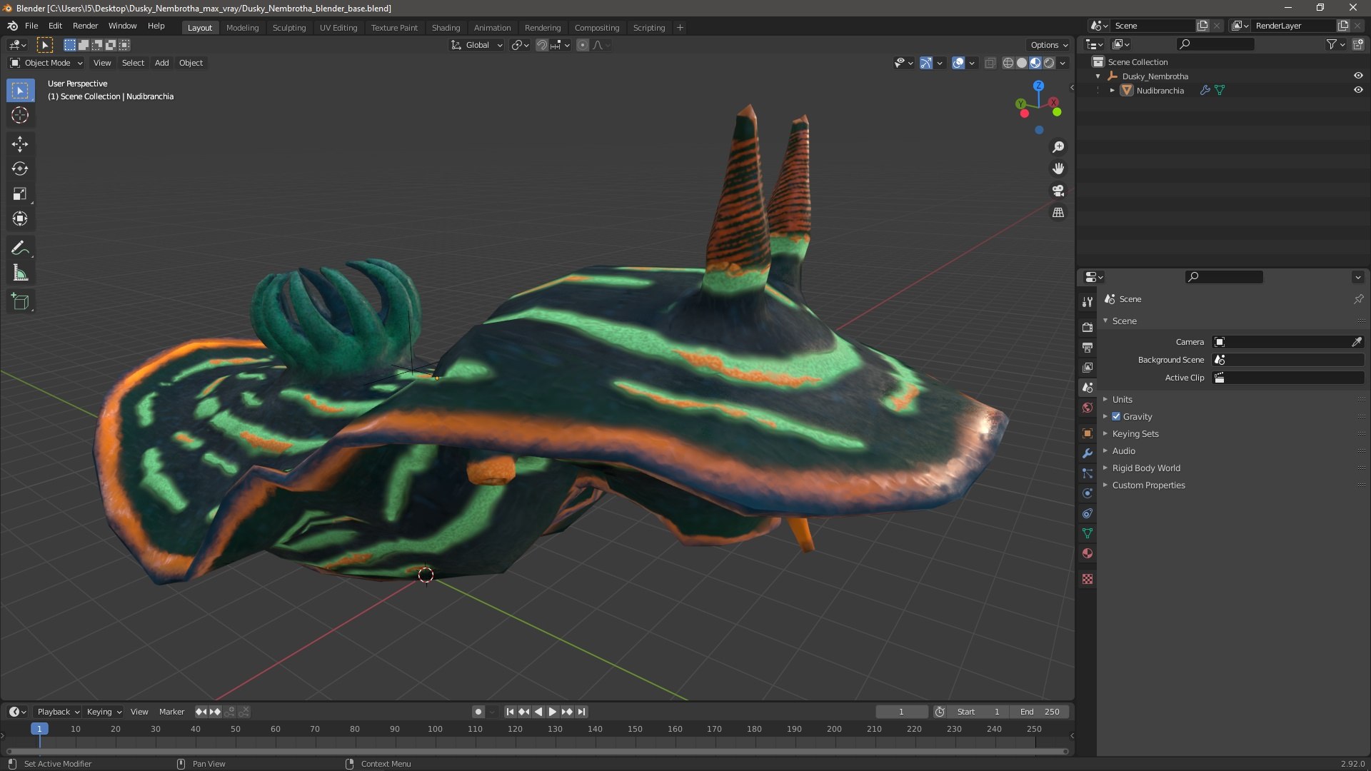 Dusky Nembrotha 3D Model - TurboSquid 2185742