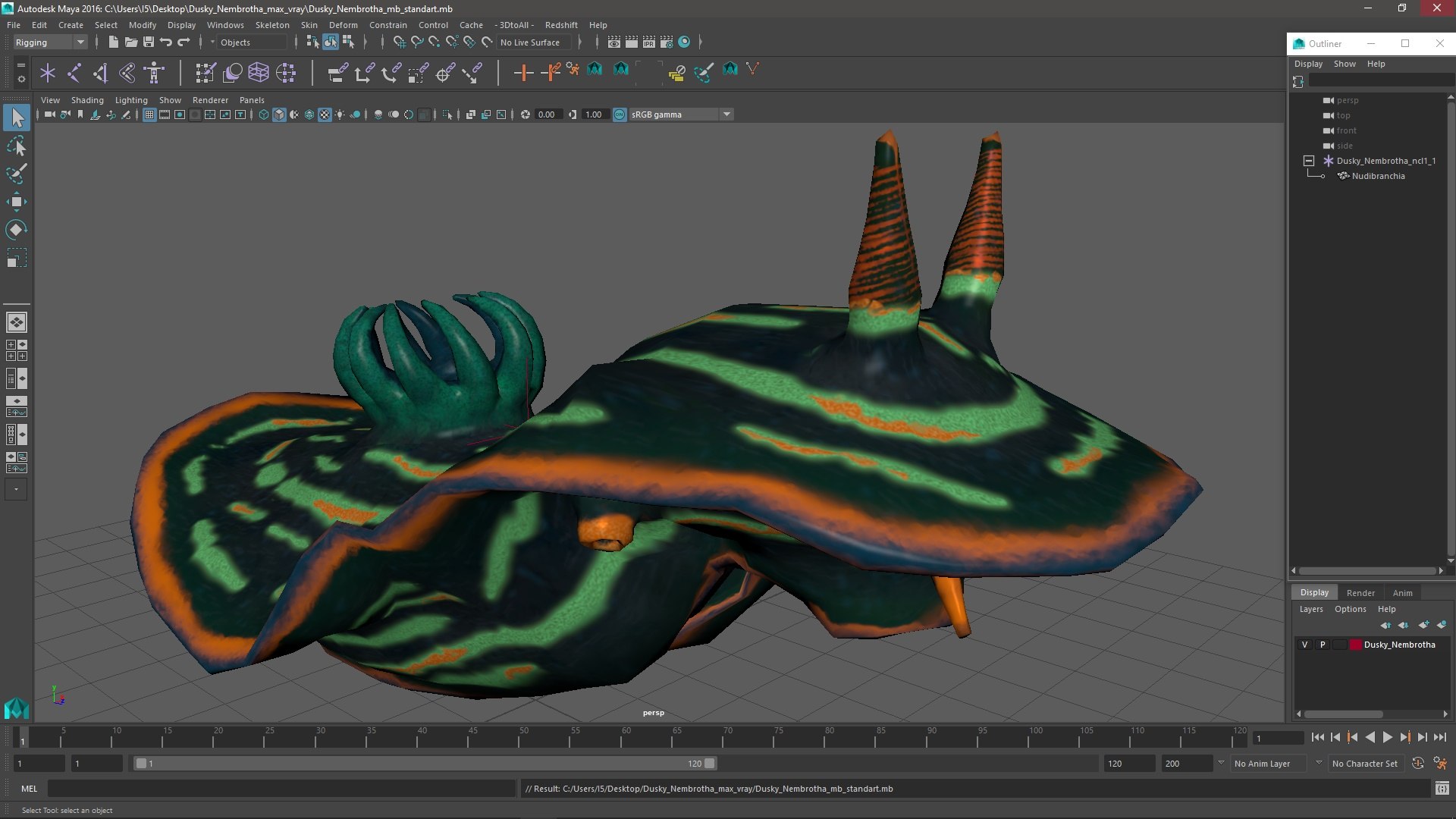 Dusky Nembrotha 3D Model - TurboSquid 2185742