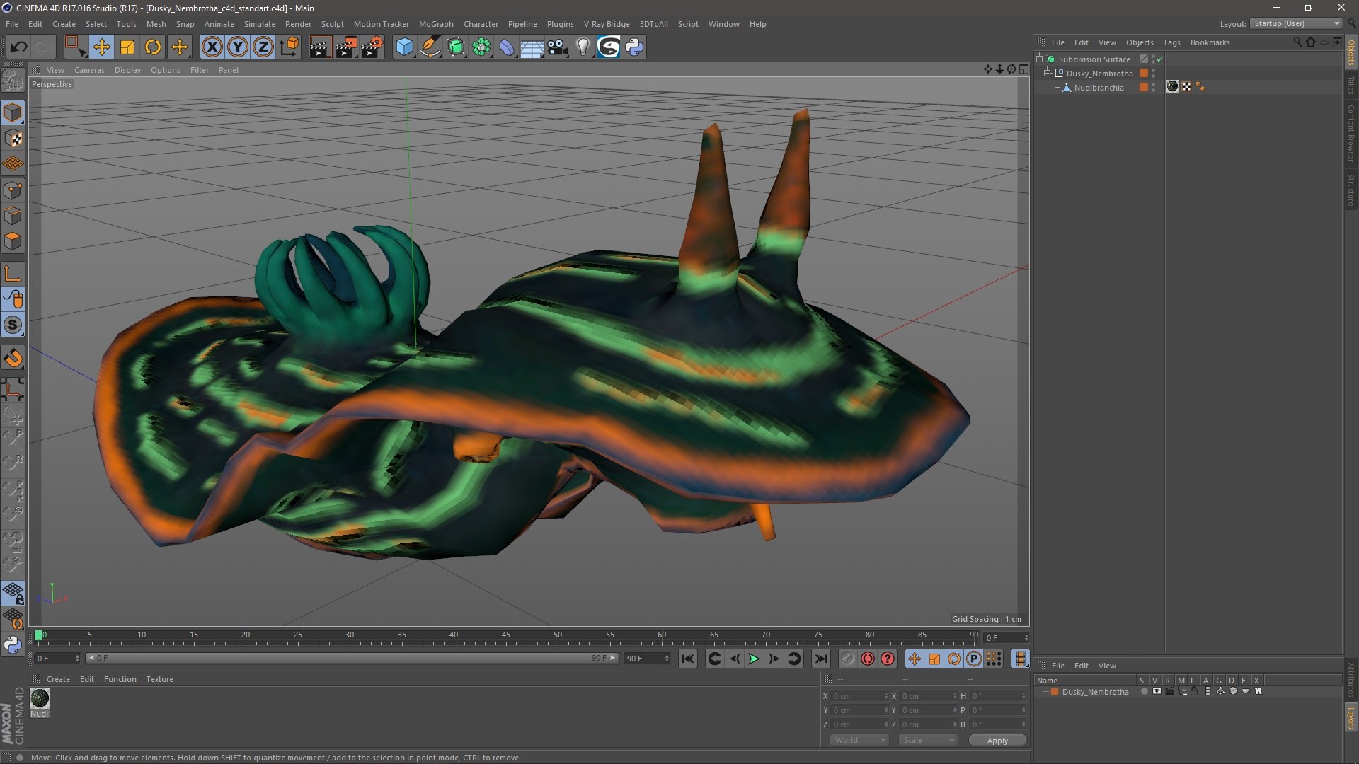 Dusky Nembrotha 3D Model - TurboSquid 2185742