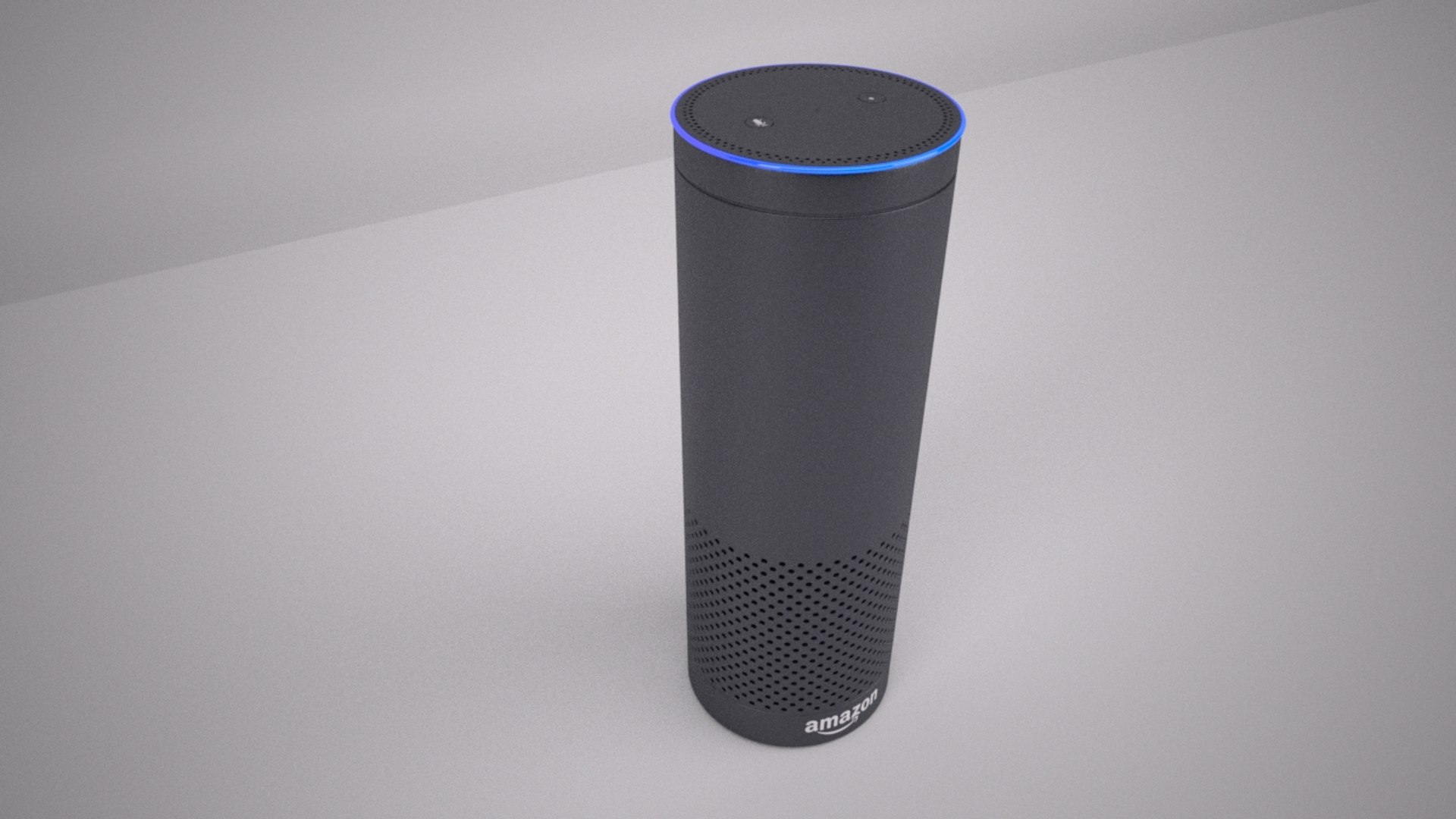 3d Model Amazon Echo