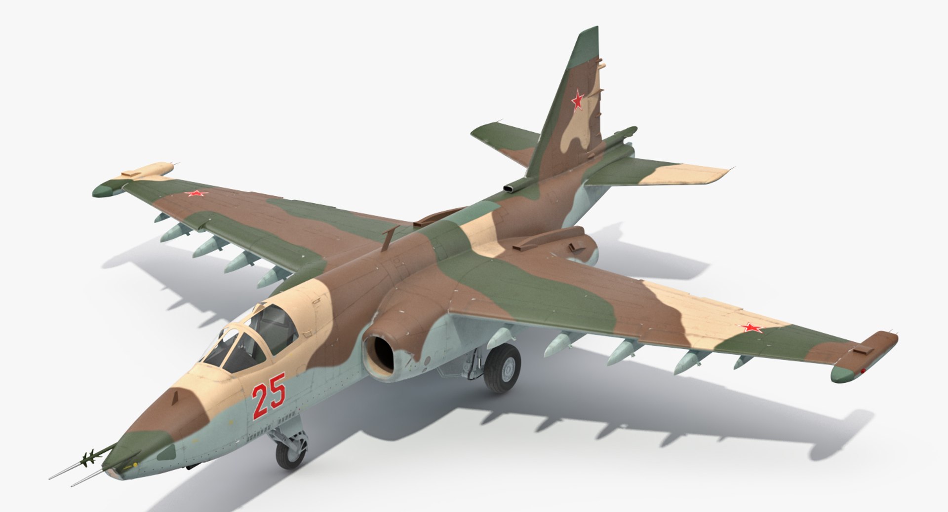 3D model russian millitary airplanes 2 - TurboSquid 1402208