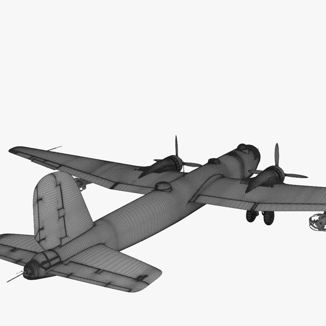 modelo 3d Heinkel He 177 Greif - TurboSquid 1835722