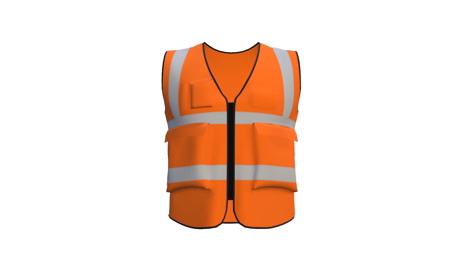 Worker Vest 3D Model Low Poly 3D Model - TurboSquid 2278458