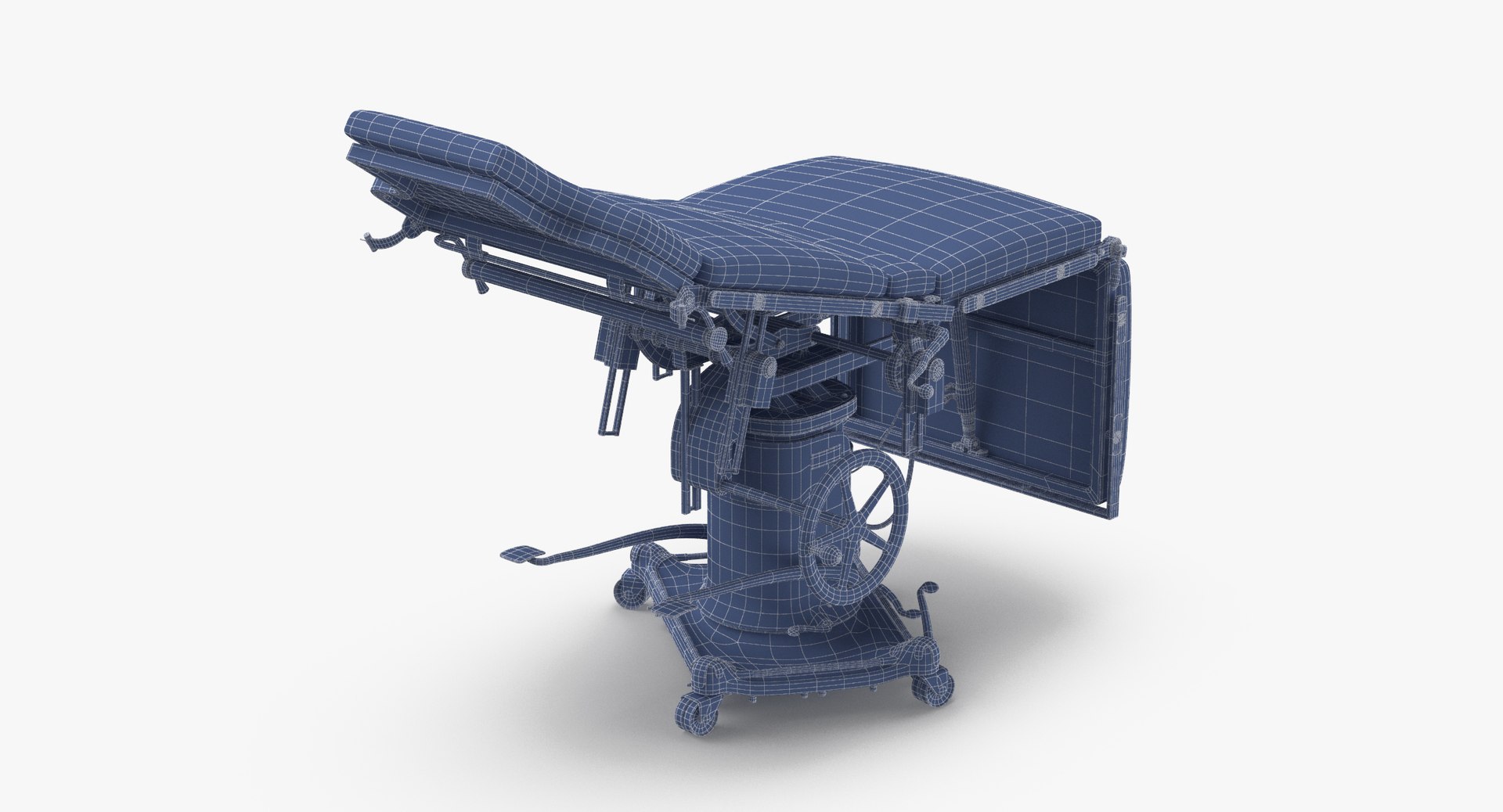 3d model operating table 01 industrial
