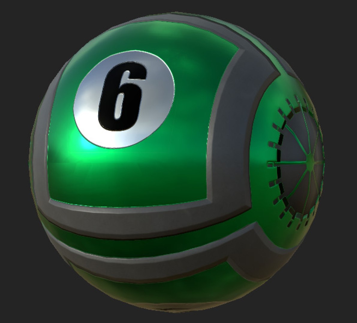 3D Eight Balls Collection Highpoly Model - TurboSquid 2099549