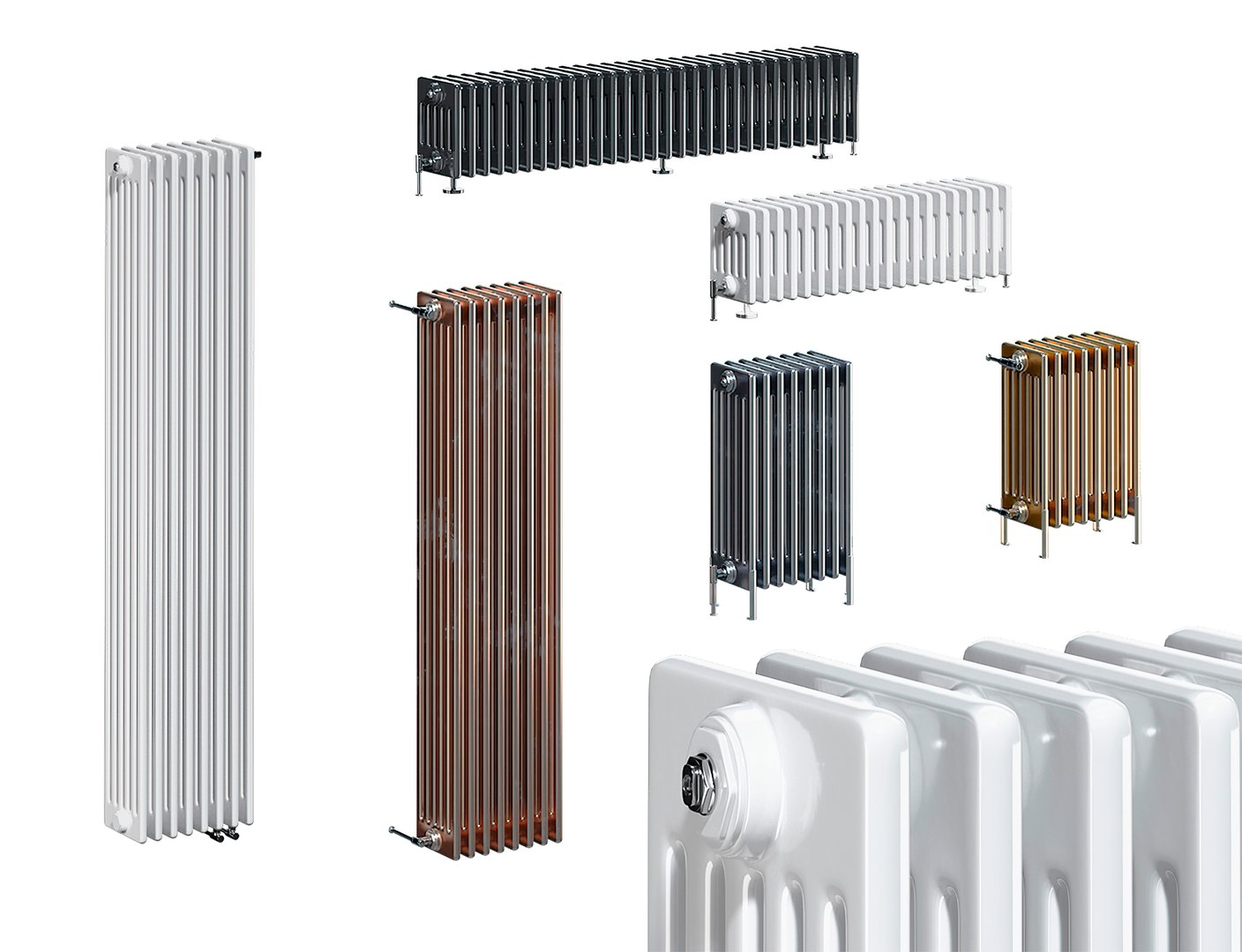 6S Radiator Zehnder Charleston 3D Model - TurboSquid 1907390