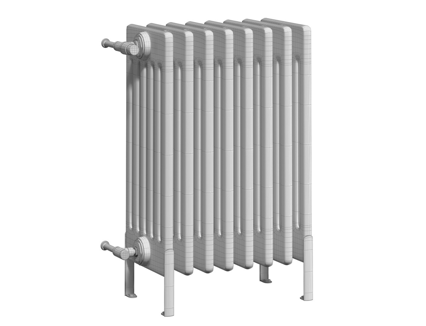 6S Radiator Zehnder Charleston 3D Model - TurboSquid 1907390