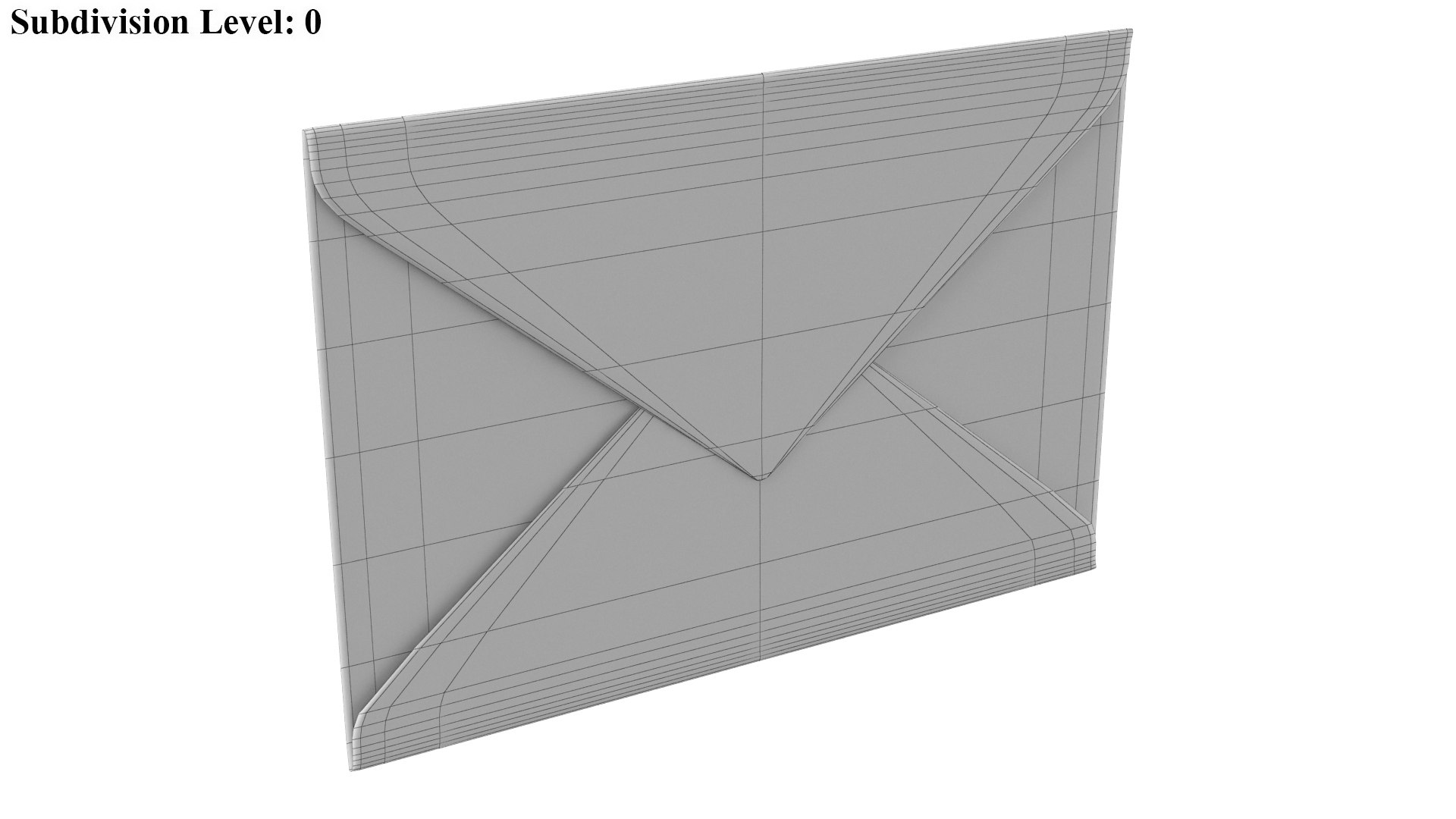 3D Blue Mailbox With Envelopes model - TurboSquid 1857143
