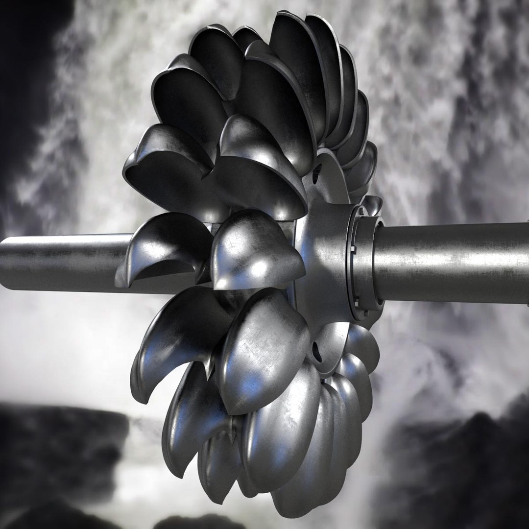 3d pelton turbine
