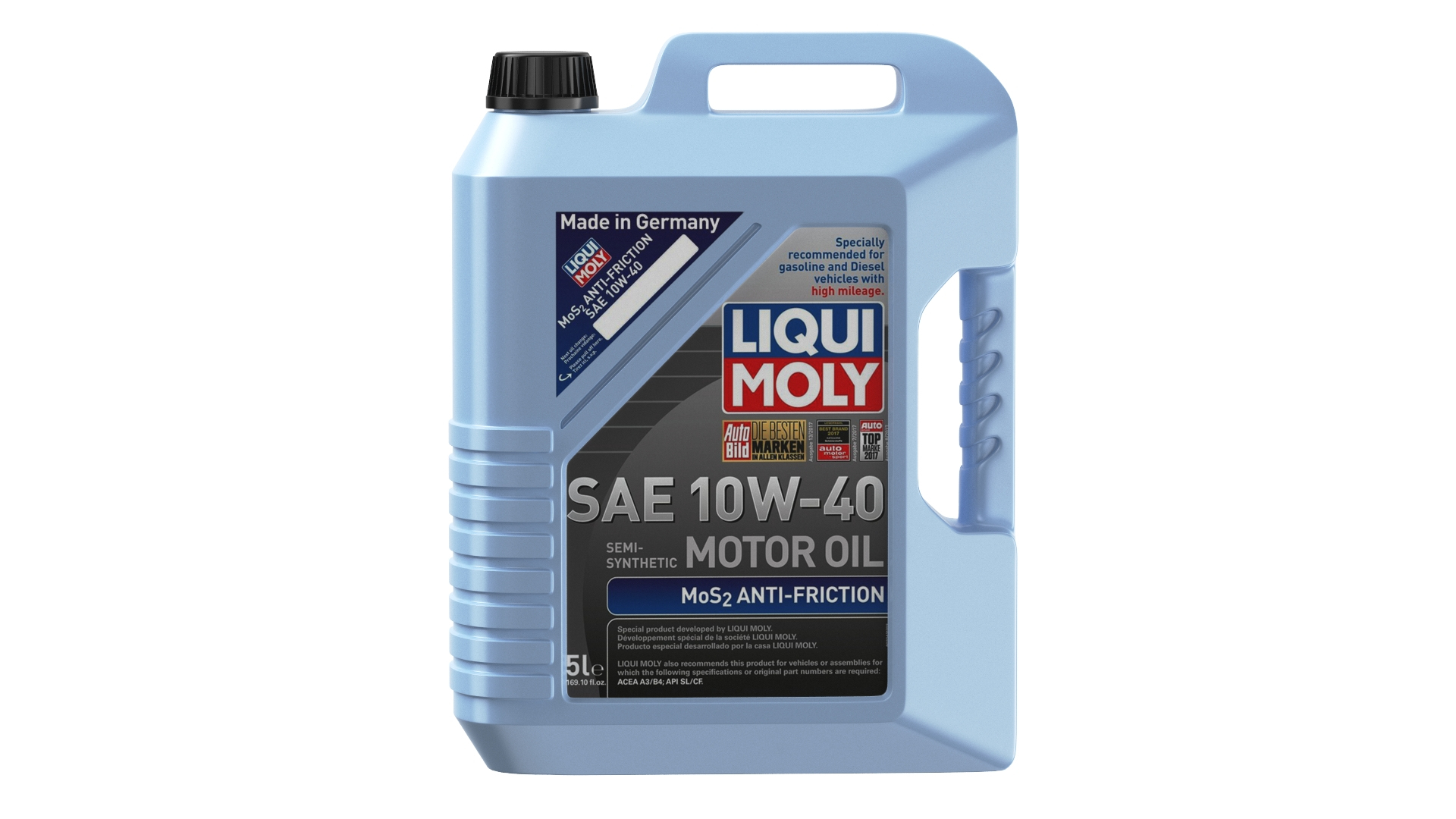 3D Model Liqui Moly Motor Oil Bottle - TurboSquid 2033491