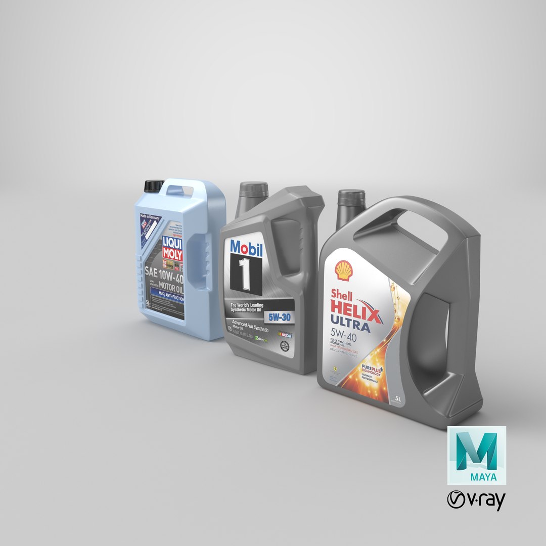 3D Model Liqui Moly Motor Oil Bottle - TurboSquid 2033491
