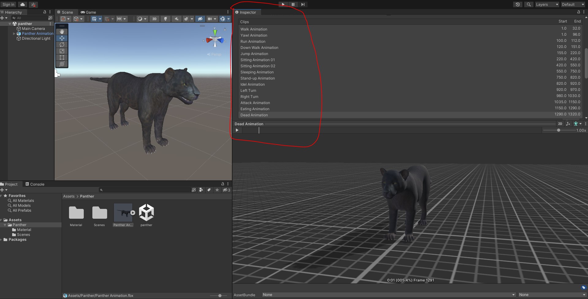 Fur Black Panther Rigged And Animation In Blender Model - TurboSquid ...