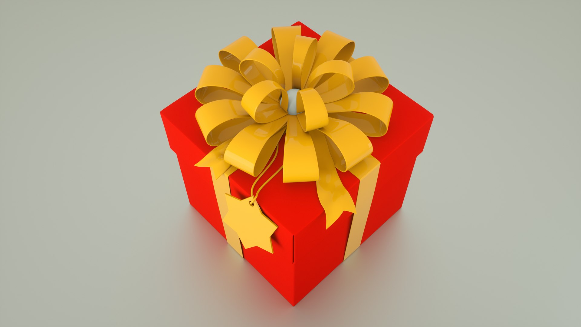 3D Gift Box Model - TurboSquid 1401589