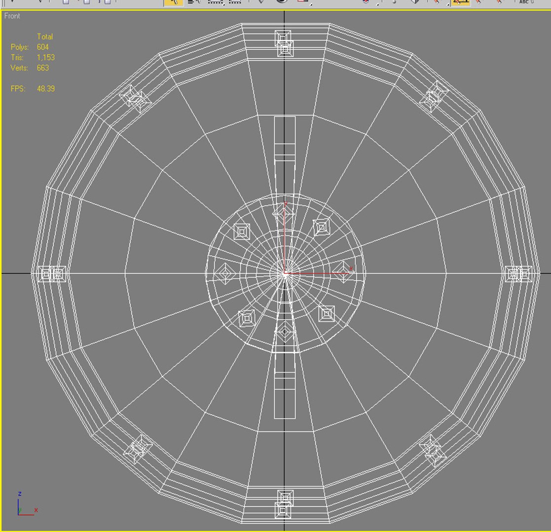 shield targe 3d model