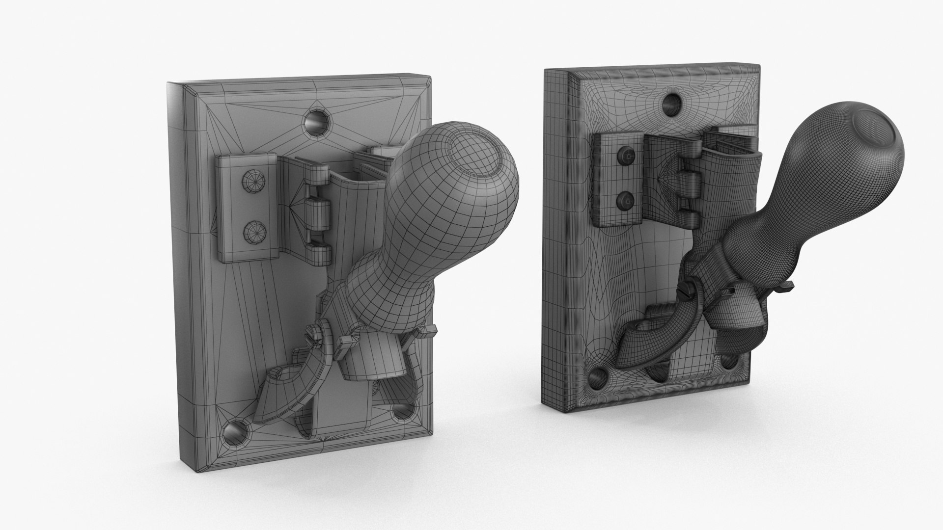 Industrial Power Switch 3D Model - TurboSquid 1925350