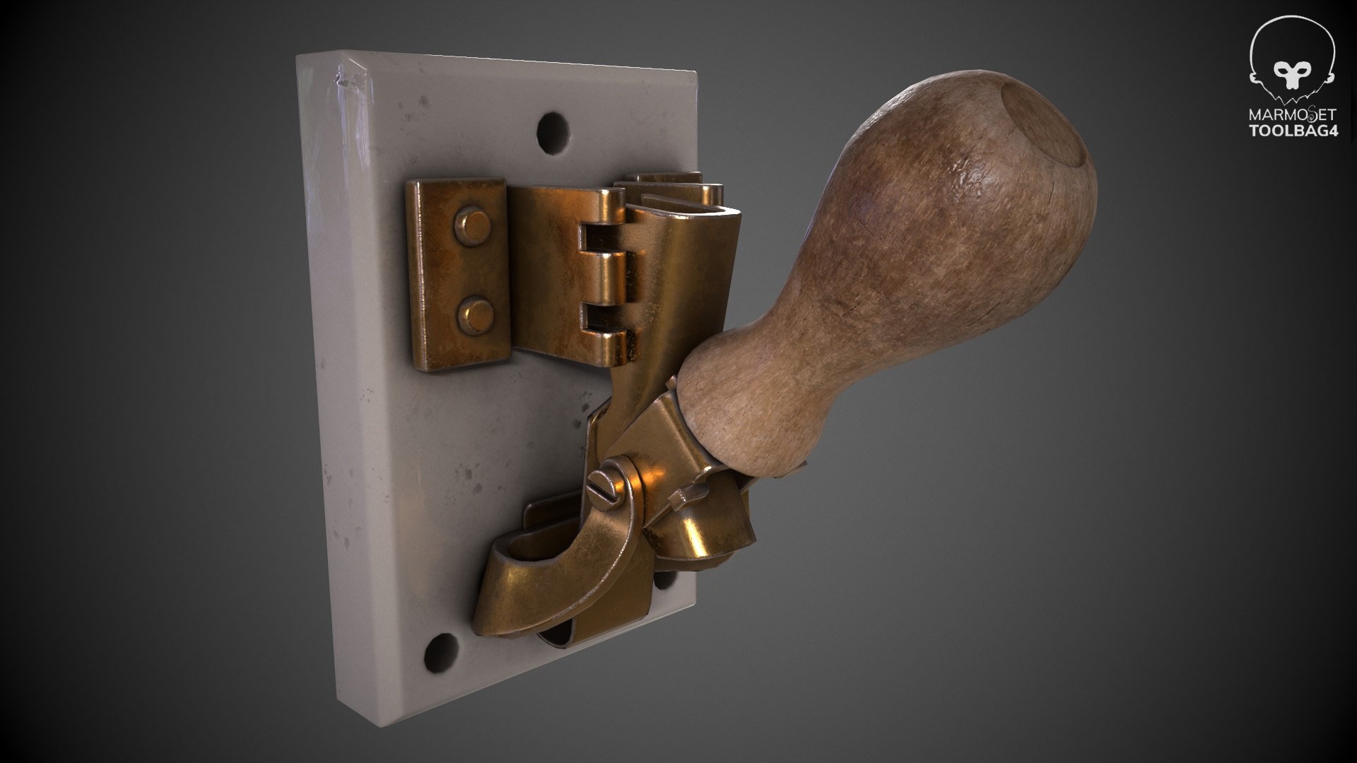 Industrial Power Switch 3D Model - TurboSquid 1925350