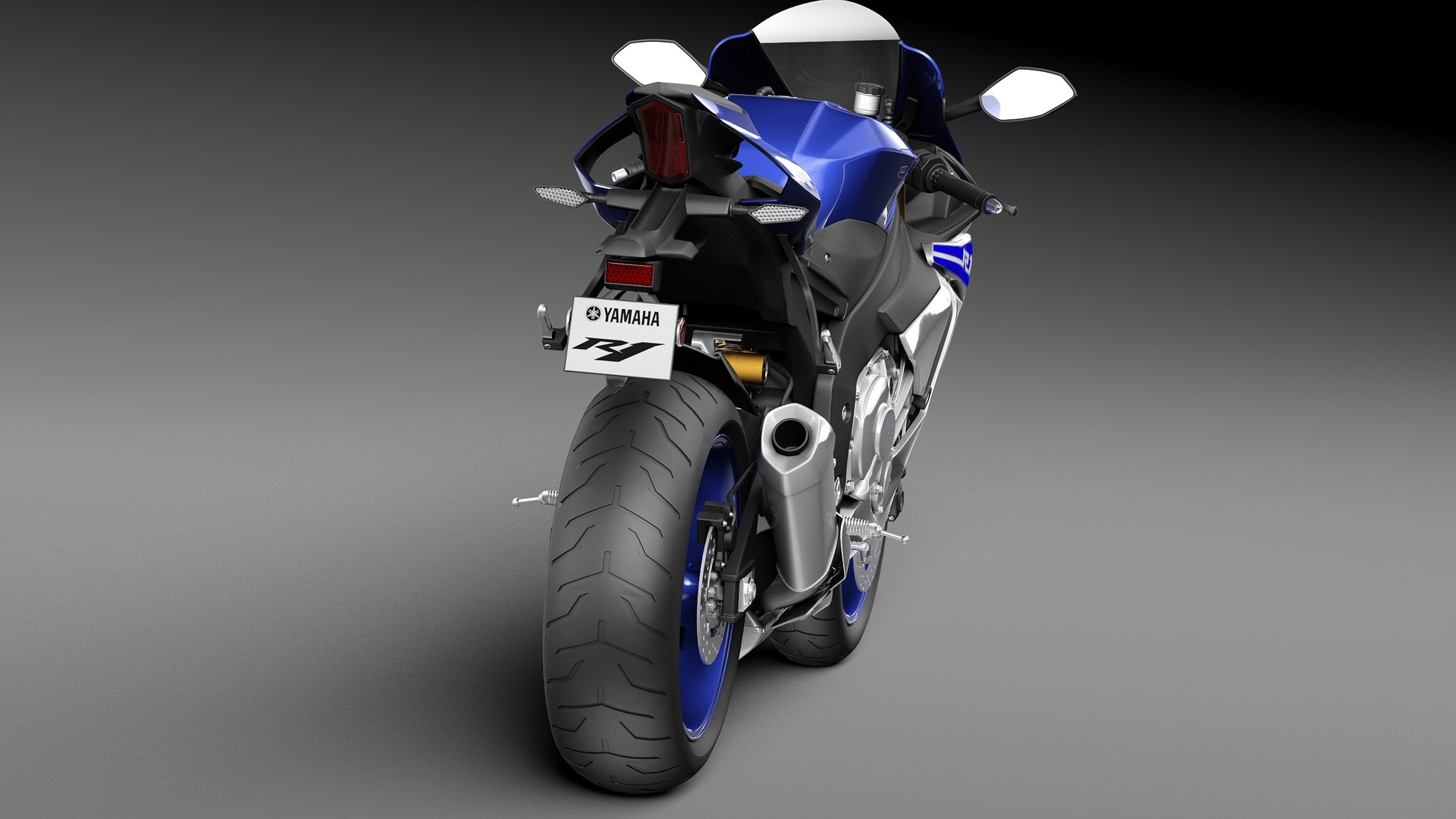3d 2015 yamaha yzf model
