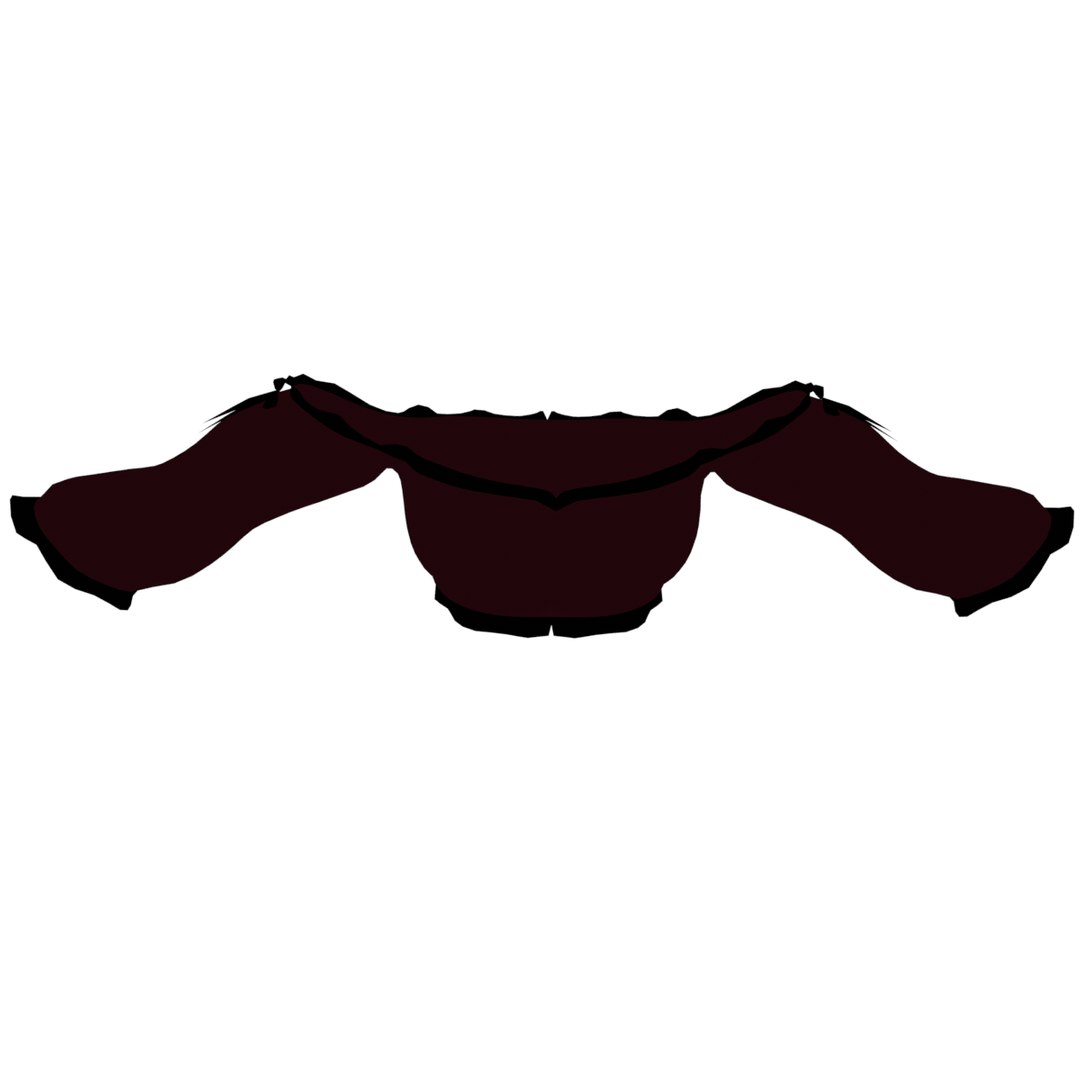 3d Cute Anime Crop Top Vrchat Model Turbosquid 1984853