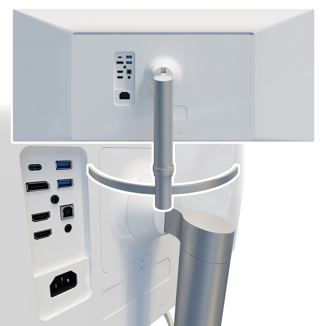 Monitor Lg Ultrawide 3D Model - TurboSquid 1692841