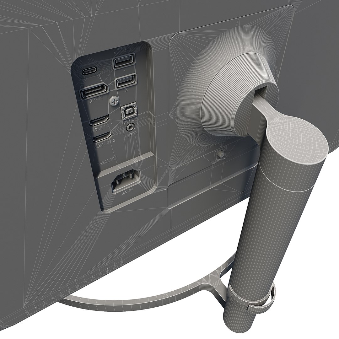 Monitor Lg Ultrawide 3D Model - TurboSquid 1692841