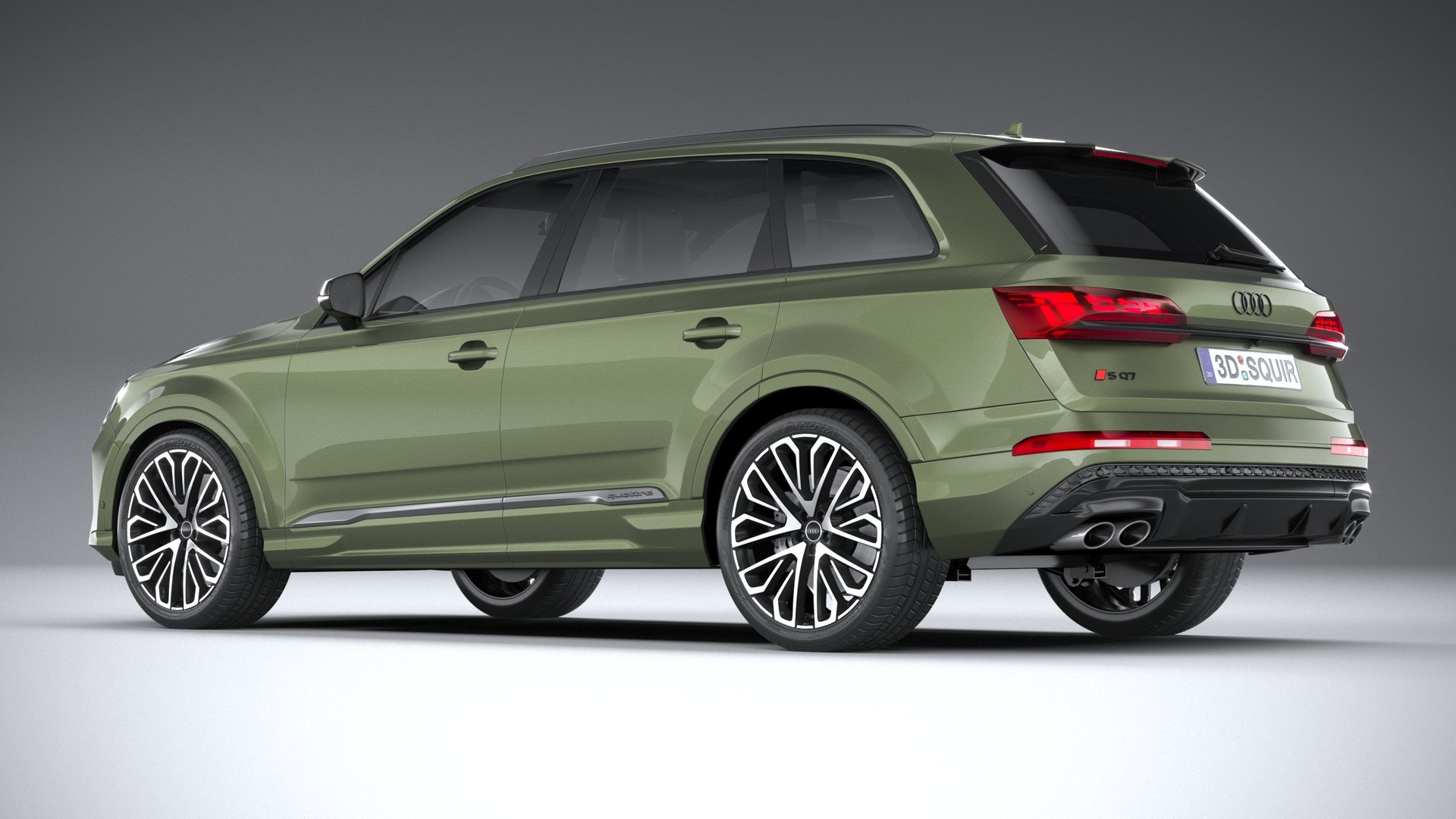 3D Audi SQ7 2025 - TurboSquid 2200879