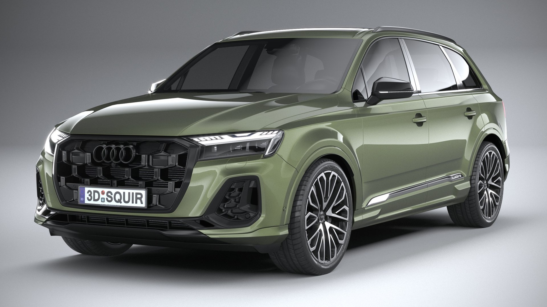 3D Audi SQ7 2025 - TurboSquid 2200879