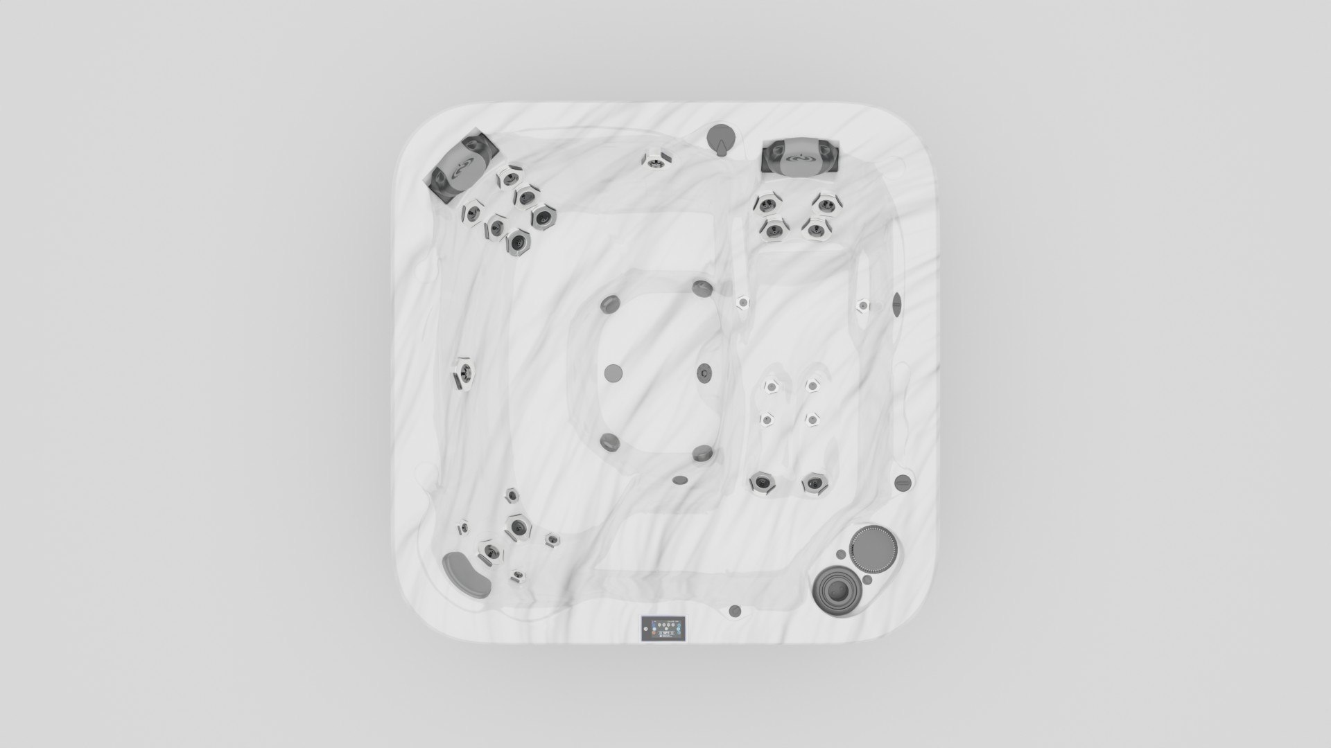 D1 Spas Aurora Model - TurboSquid 2244342