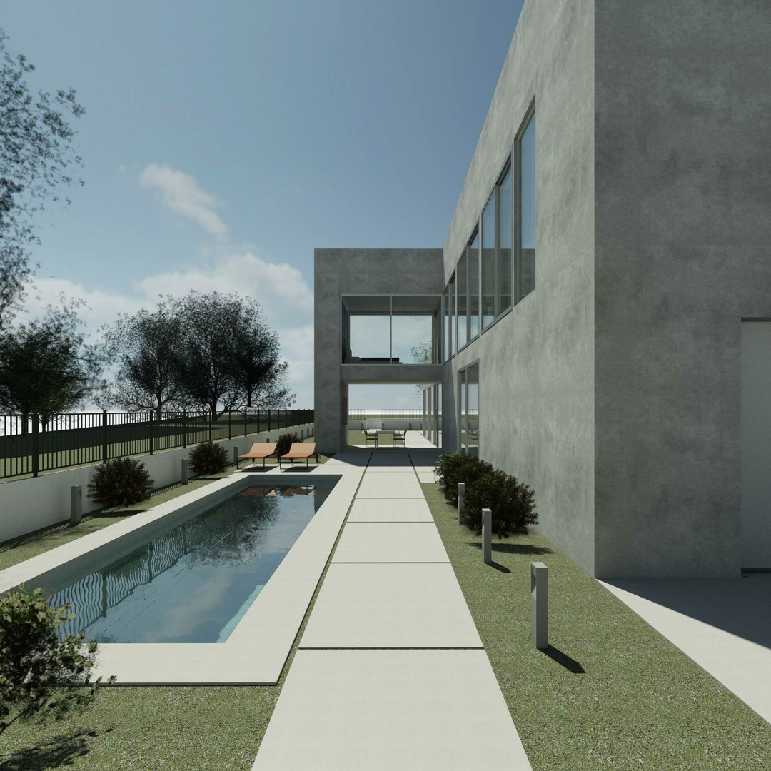 Private residence 3D model - TurboSquid 1577508