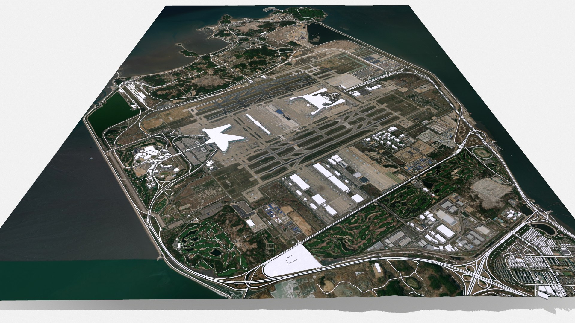 3D Incheon International Airport Republic Of Korea - TurboSquid 2165311