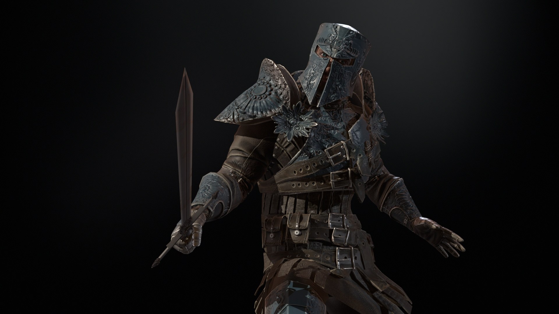 3D NPC Knight8 - TurboSquid 2289620