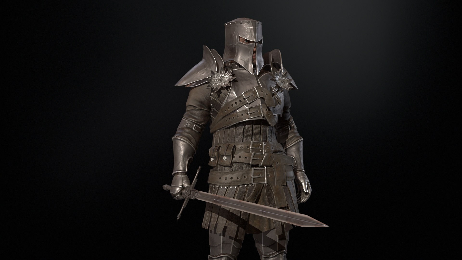 3D NPC Knight8 - TurboSquid 2289620