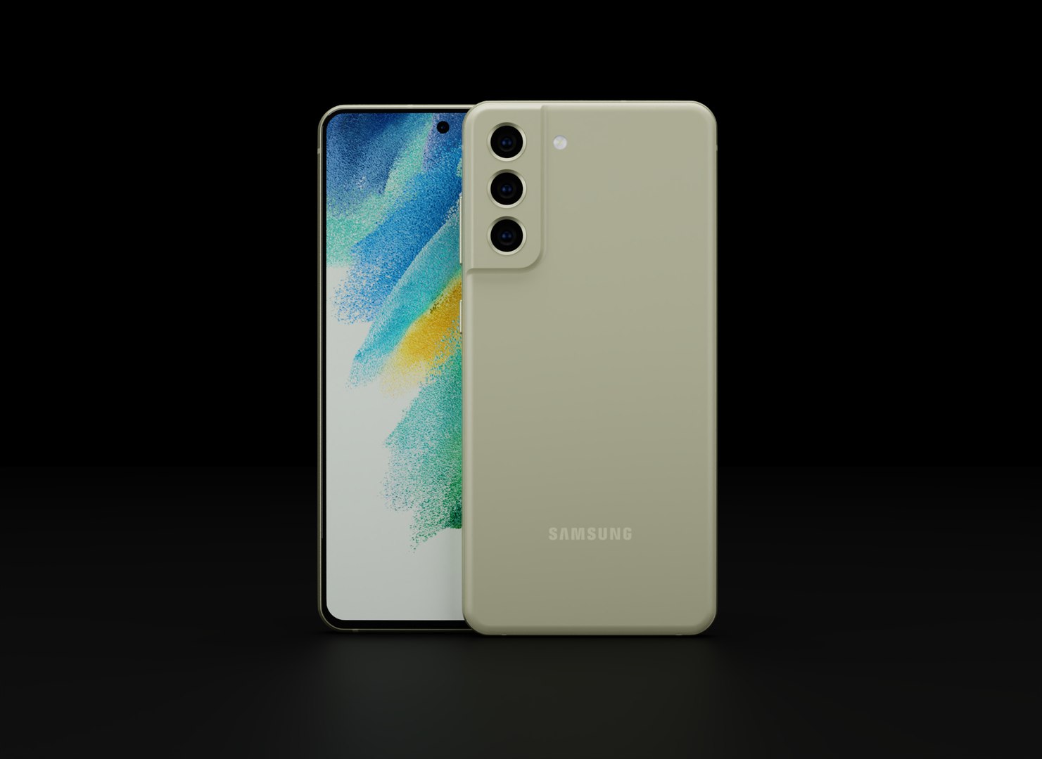 Samsung Galaxy S21 FE 5G In Official Colors 3D Model - TurboSquid 1844081