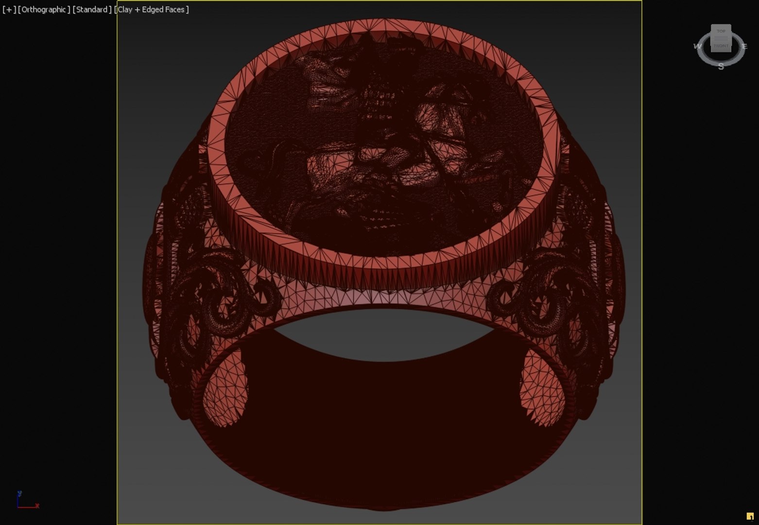 3D saint george ring model - TurboSquid 1226596