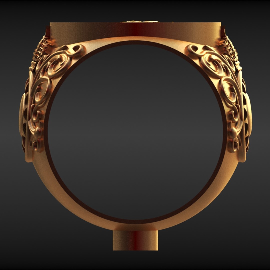 3D saint george ring model - TurboSquid 1226596