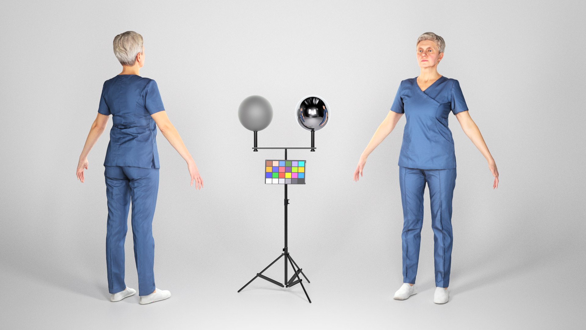 3D Animation Ready Surgical Nurse - TurboSquid 1511680
