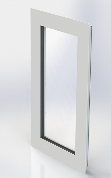 plastic window 3d model