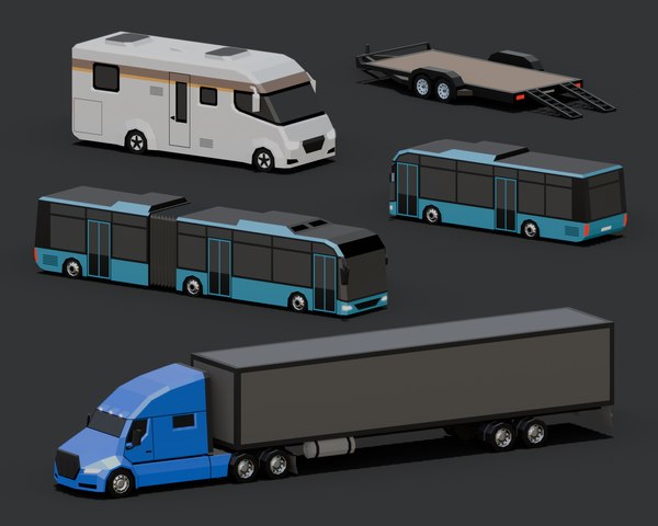 Recreational Vehicle glTF Models for Download | TurboSquid