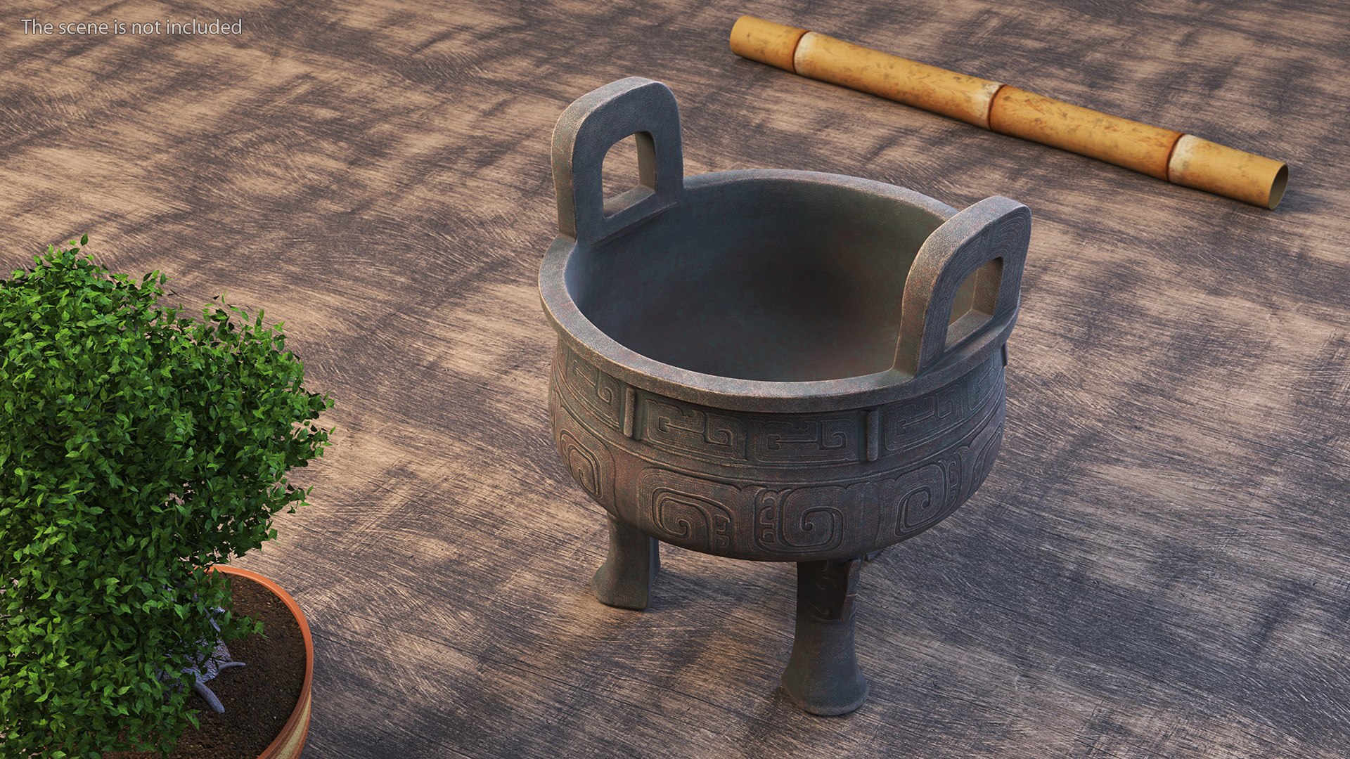 3D Model Antique Chinese Cauldron For 3D Print - TurboSquid 2258150