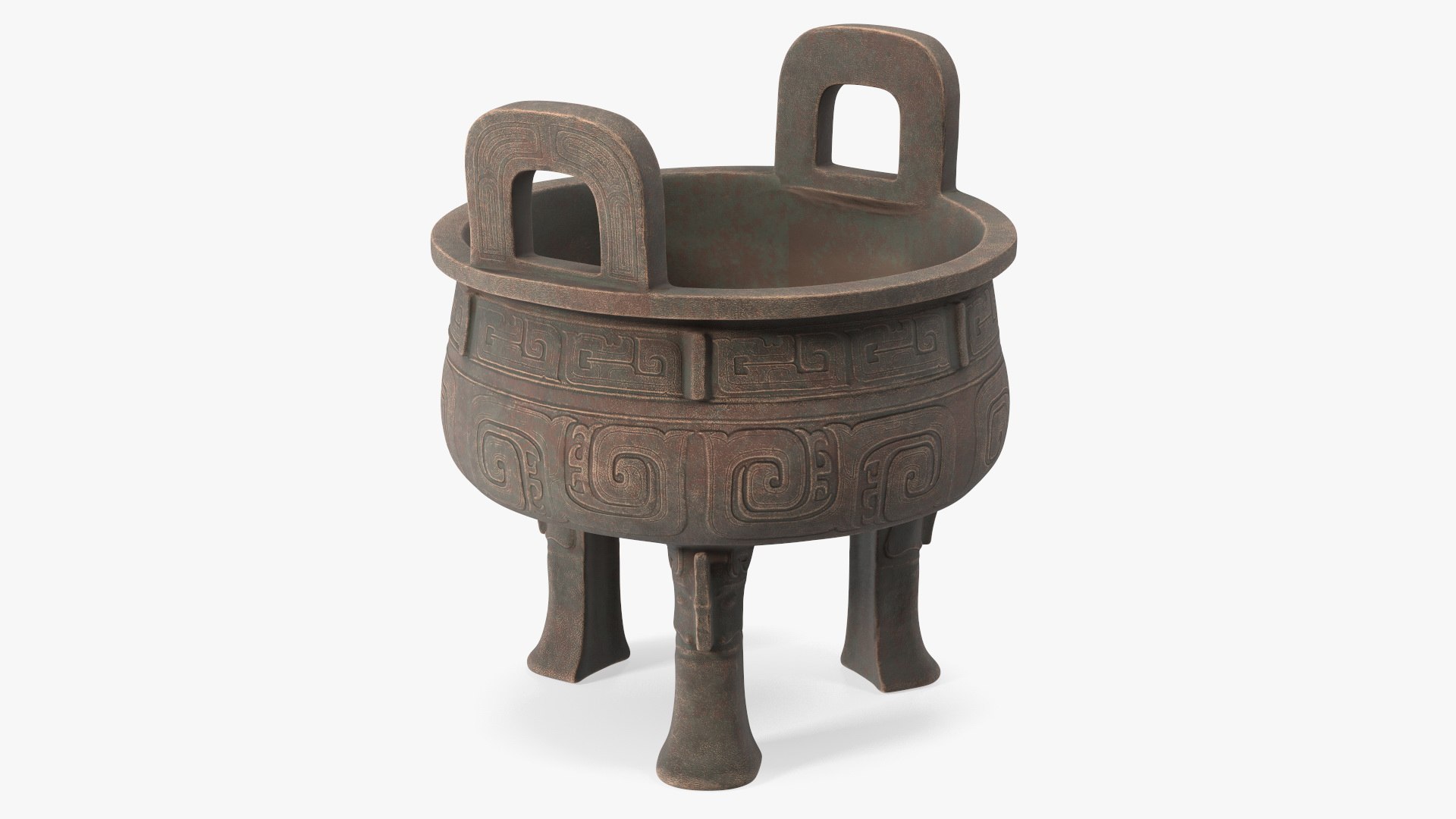 3D Model Antique Chinese Cauldron For 3D Print - TurboSquid 2258150