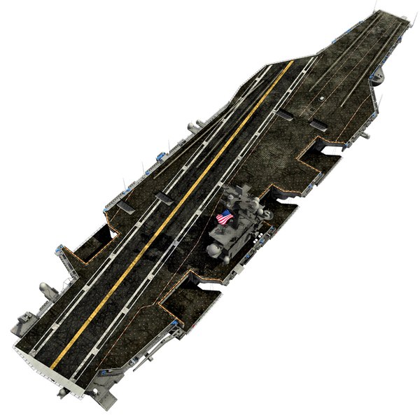 3dsmax uss george h w bush