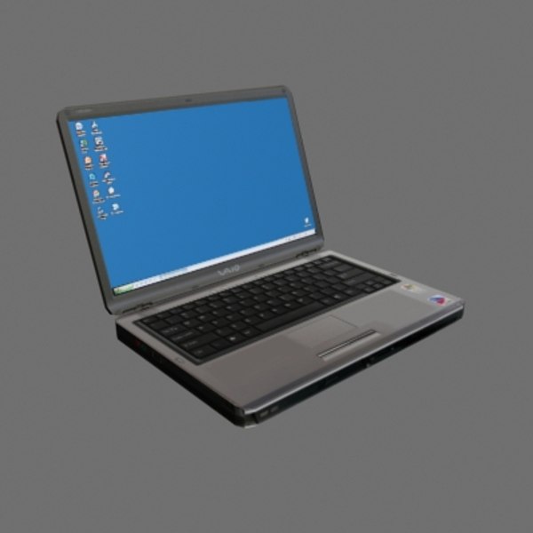 modelo 3d LaptopVAIO2.ZIP - TurboSquid 267633
