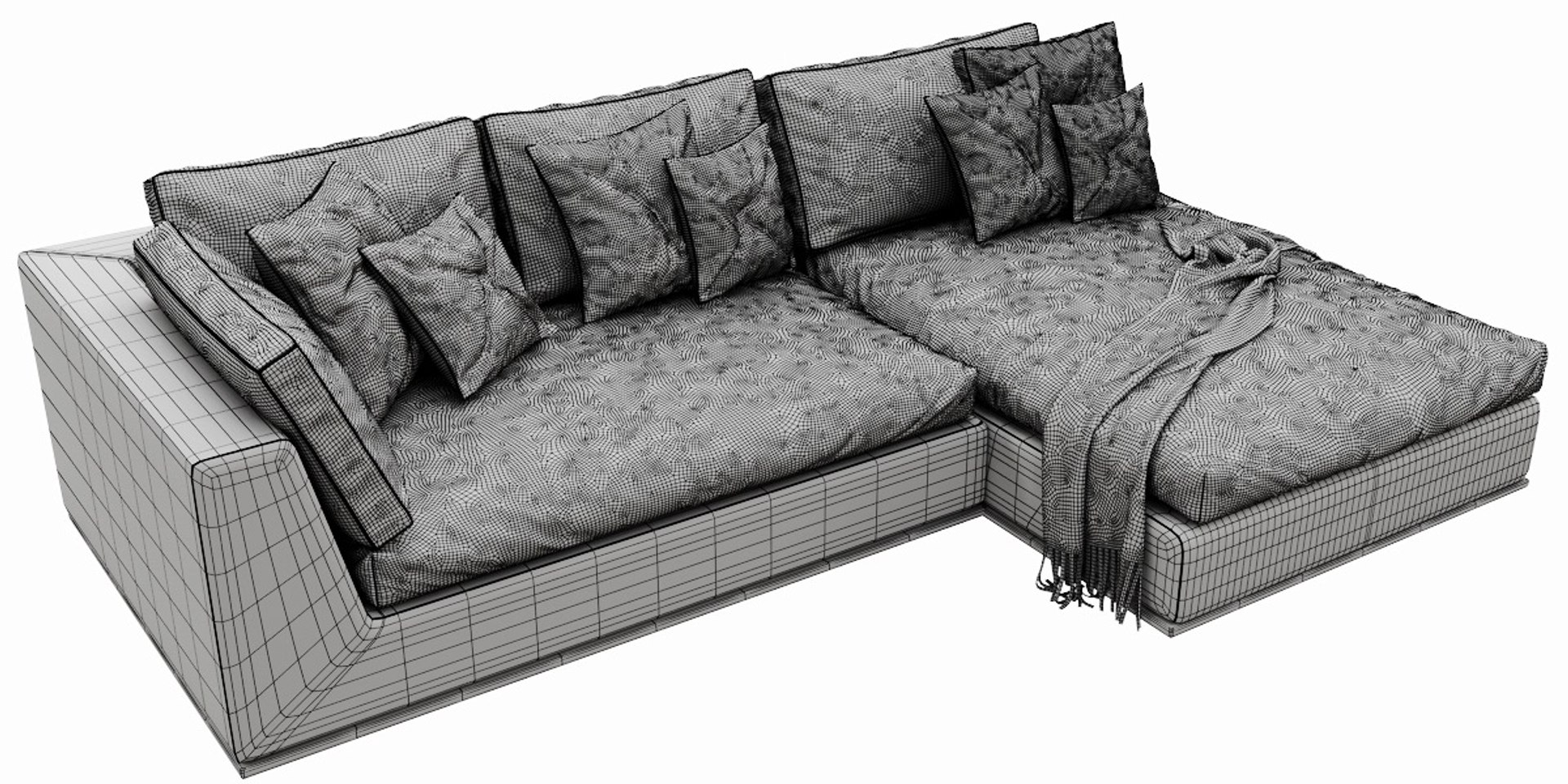Hamilton Corner Sofa 3D Model - TurboSquid 1410107