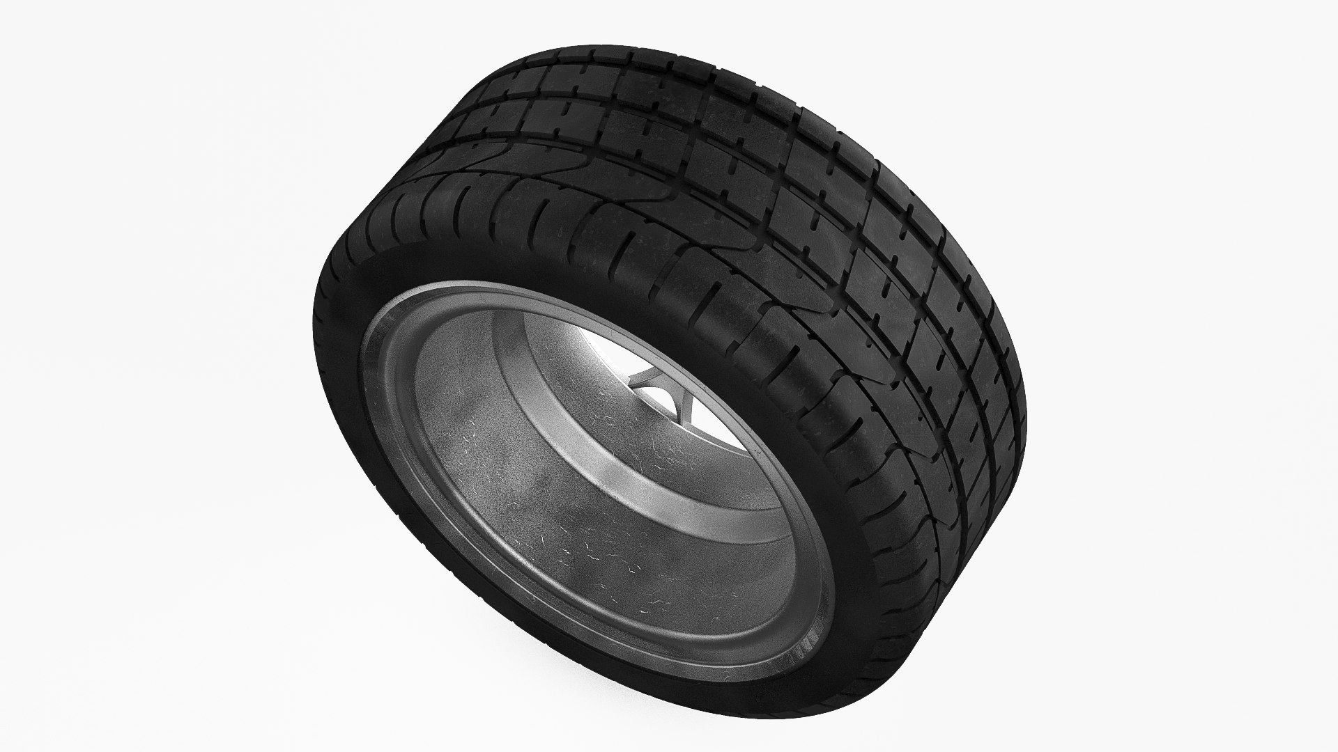 3D Car Tire With Rim - TurboSquid 1783023